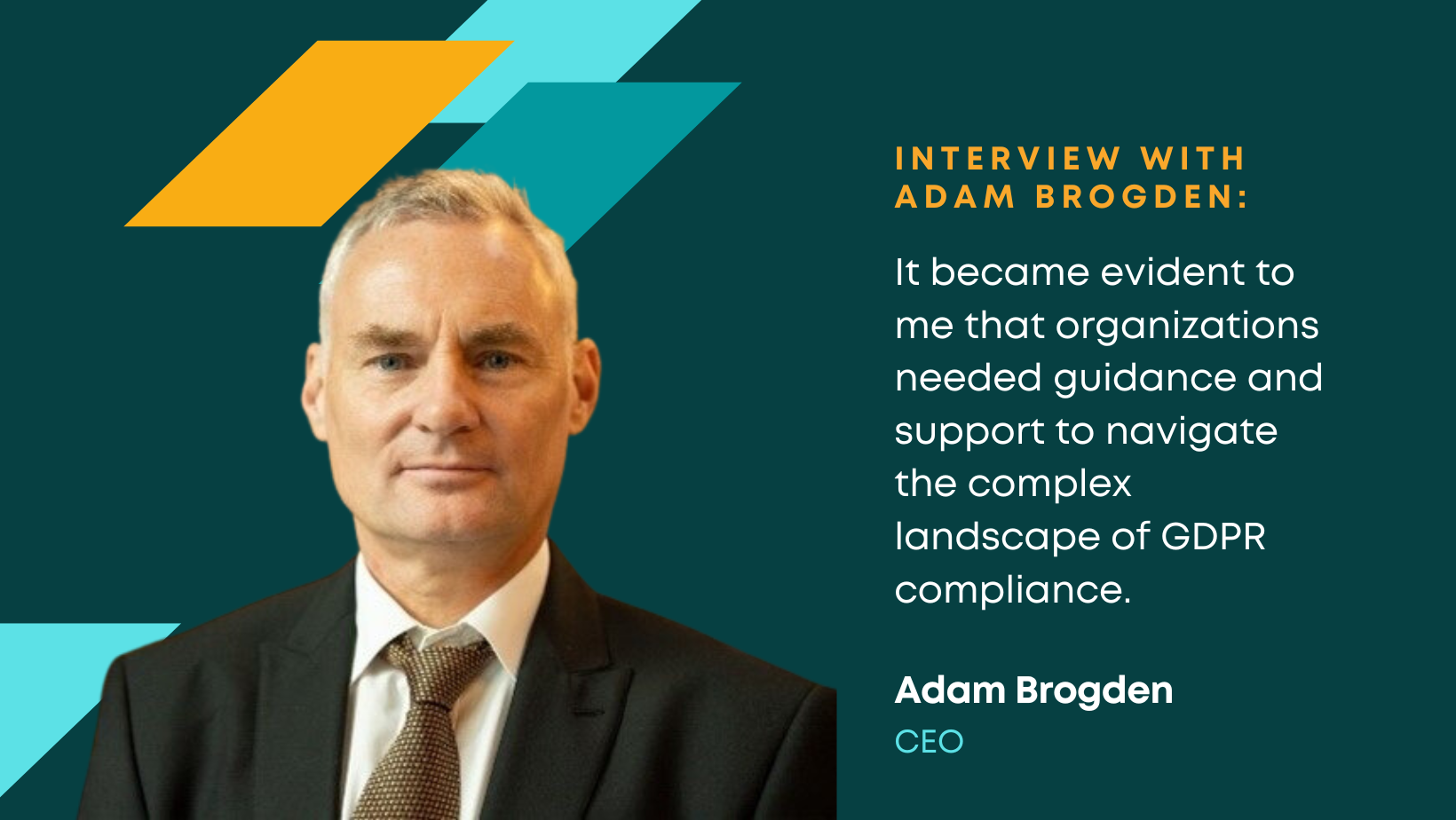 Meet the GDPRLocal Team: Adam Brogden - GDPR Local