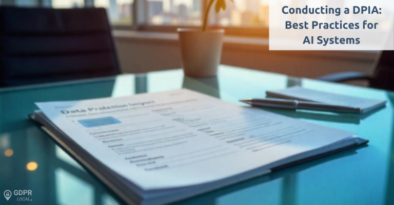 Conducting a DPIA: Best Practices for AI Systems - GDPR Local